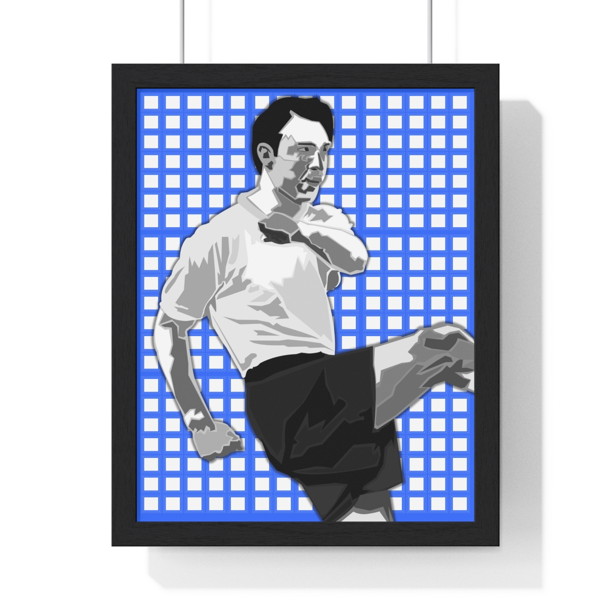 Iconic Jimmy Greaves Framed Artwork - Football Bloody Hell