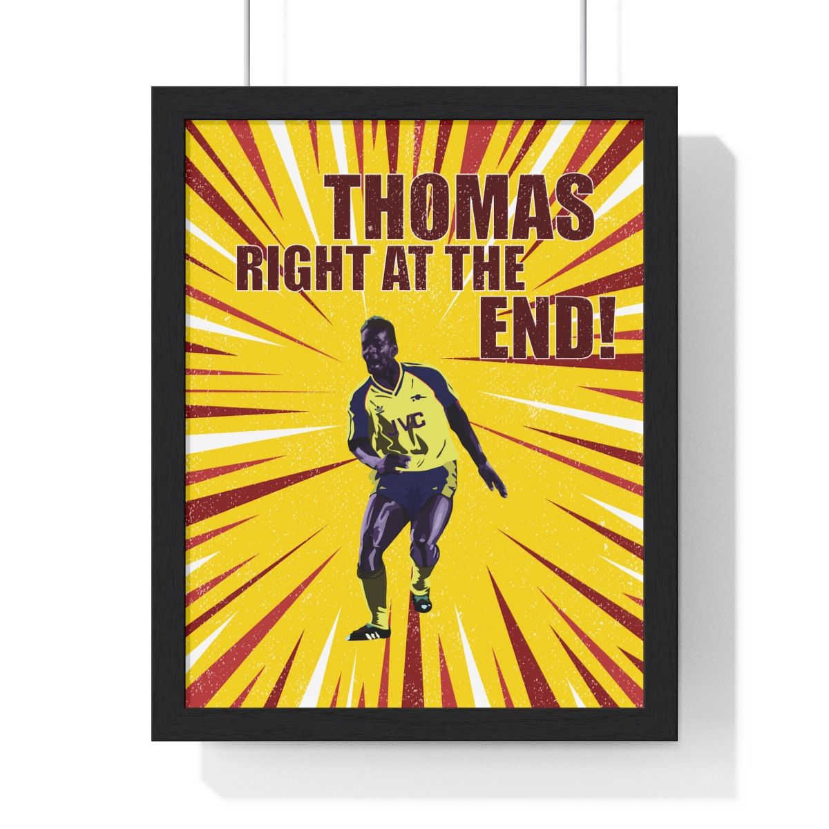 ICONIC MICHAEL THOMAS Framed Artwork - Football Bloody Hell