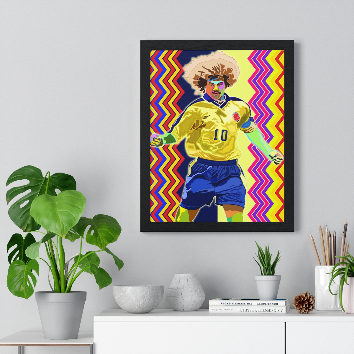 Iconic Carlos Valderrama - Football Bloody Hell