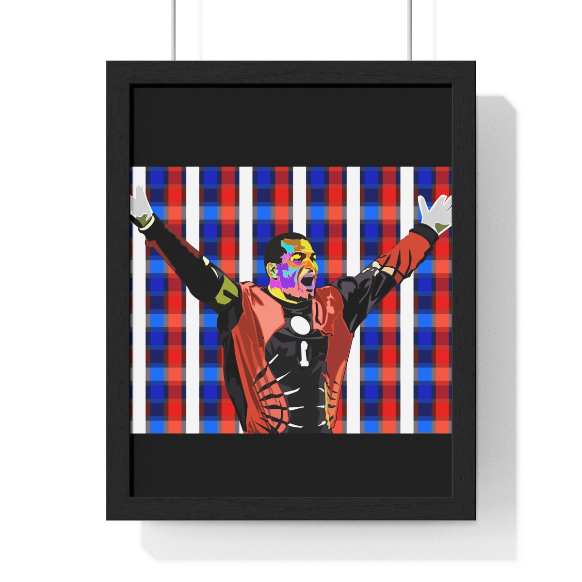 Chilavert Gonzales: Goalkeeping Maverick - Iconic Framed Artwork ...