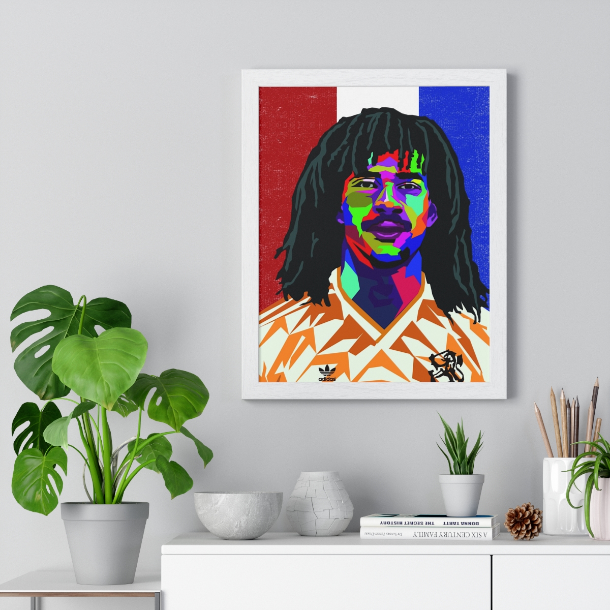Ruud Gullit: The Dutch Football Icon - Iconic Framed Artwork - Football ...
