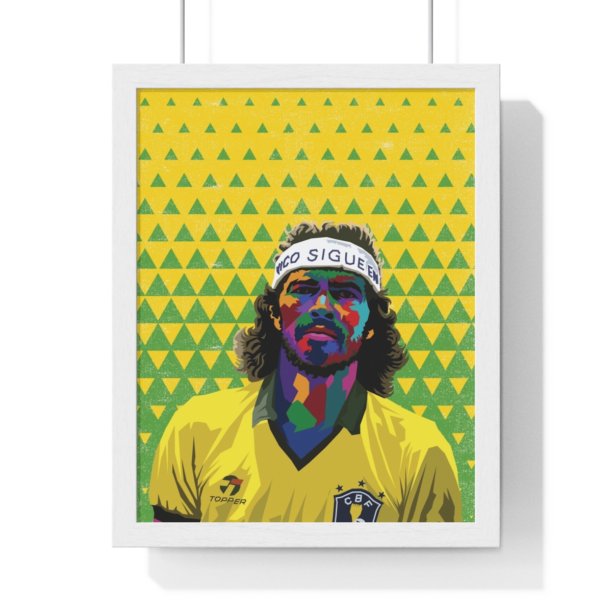 ICONIC SOCRATES Framed Artwork - Football Bloody Hell