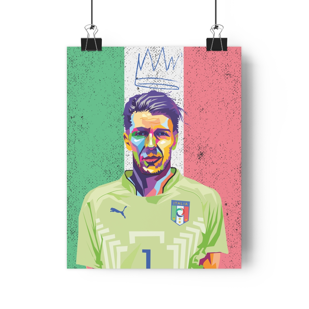 Gianluigi Buffon: The Eternal Guardian Poster - Football Bloody Hell