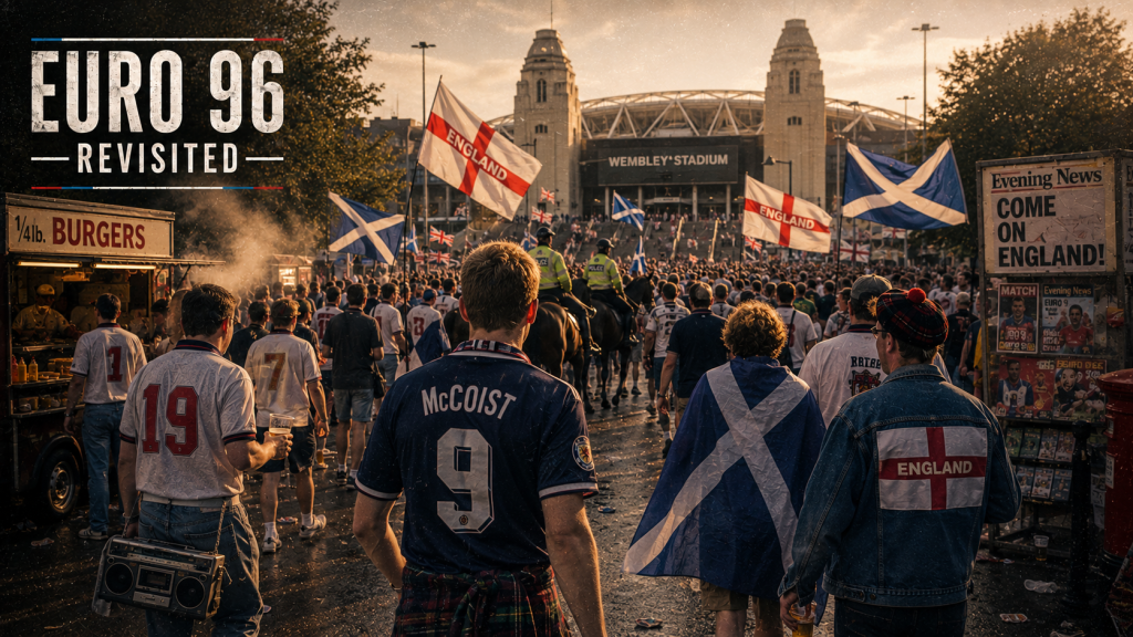 England vs Scotland Euro 96: Gazza, Seaman and British Identity